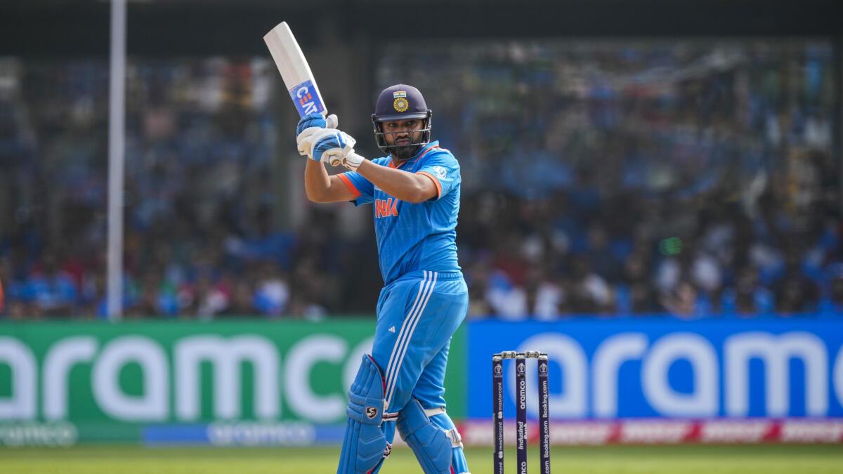 IND vs NZ Semifinal: Rohit Sharma becomes first batter to hit 50 sixes in ODI World Cup history ...